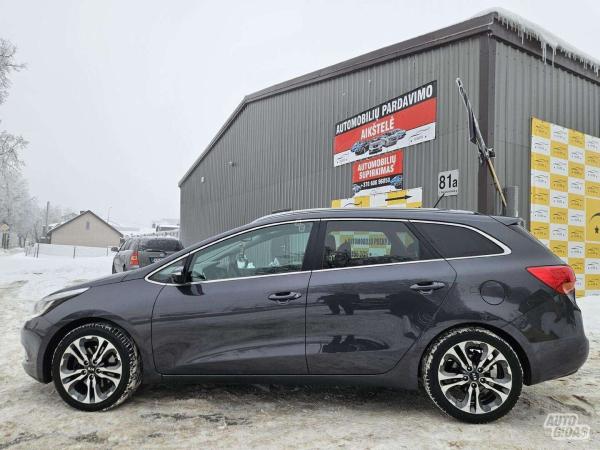 Grey Kia Ceed 2015 in Siauliai, with an engine capacity of 1.60 L and mileage of 221 thousand km for 6250 €, photo 9 on AUTOMOTO.COM.LV