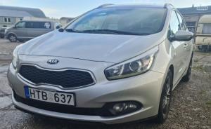 Pelēks Kia Ceed 2015 Klaipėda, ar dzinēja tilpumu 1.60 L un nobraukumu 300 tūkst. km par 3350 €, foto  vietnē AUTOMOTO.COM.LV