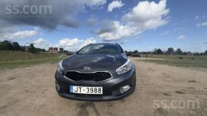 Grey Kia Ceed 2015 in Daugavpils, with an engine capacity of 1.60 L and mileage of 175 thousand km for 7500 €, photo  on AUTOMOTO.COM.LV