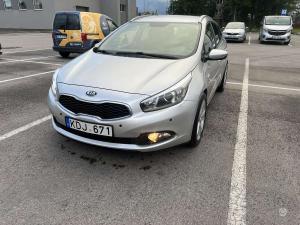Grey Kia Ceed 2015 in Panevezys, with an engine capacity of 1.40 L and mileage of 187 thousand km for 4500 €, photo  on AUTOMOTO.COM.LV