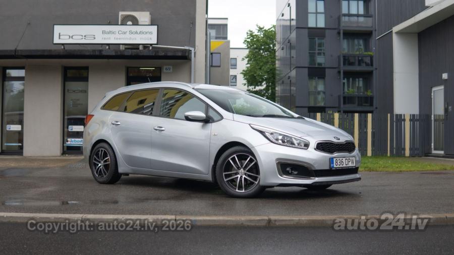 Grey Kia Ceed 2016 in Tallinn, with an engine capacity of 1.60 L and mileage of 206 thousand km for 5590 €, photo 1 on AUTOMOTO.COM.LV