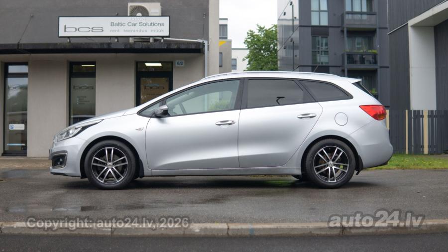 Grey Kia Ceed 2016 in Tallinn, with an engine capacity of 1.60 L and mileage of 206 thousand km for 5590 €, photo 6 on AUTOMOTO.COM.LV