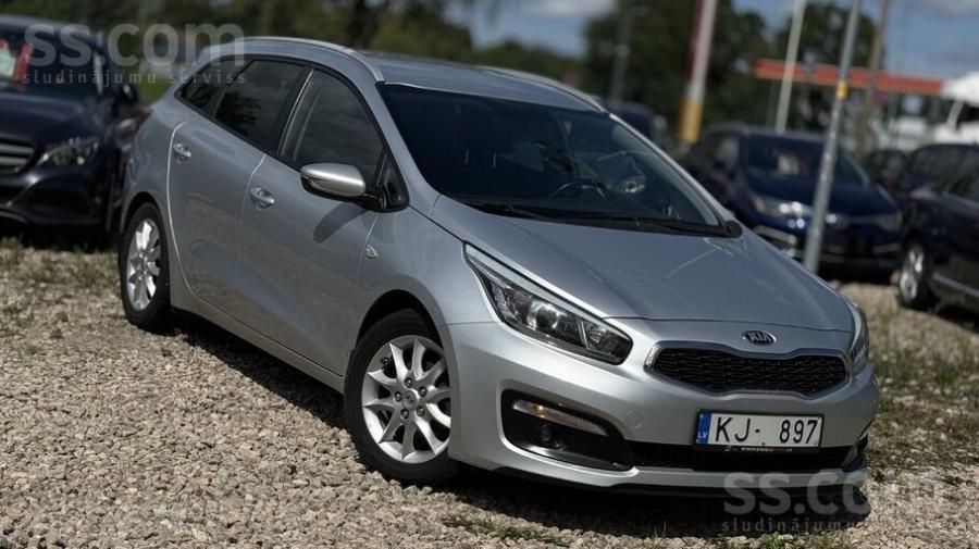Pelēks Kia Ceed 2016 Jelgava, ar dzinēja tilpumu 1.60 L un nobraukumu 251 tūkst. km par 5990 €, foto 1 vietnē AUTOMOTO.COM.LV