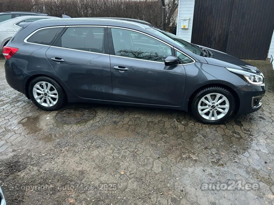 Grey Kia Ceed 2017 in Tartu, with an engine capacity of 1.60 L and mileage of 94 thousand km for 8550 €, photo 7 on AUTOMOTO.COM.LV