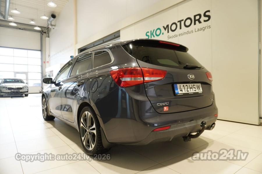Grey Kia Ceed 2017 in Tallinn, with an engine capacity of 1.60 L and mileage of 154 thousand km for 9900 €, photo 3 on AUTOMOTO.COM.LV