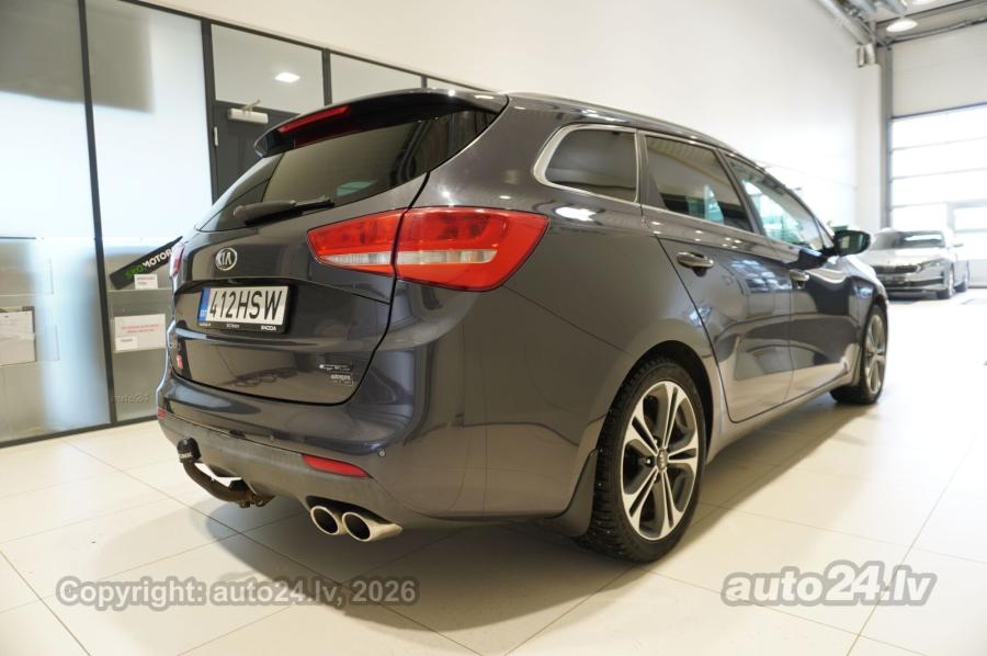 Grey Kia Ceed 2017 in Tallinn, with an engine capacity of 1.60 L and mileage of 154 thousand km for 9900 €, photo 4 on AUTOMOTO.COM.LV