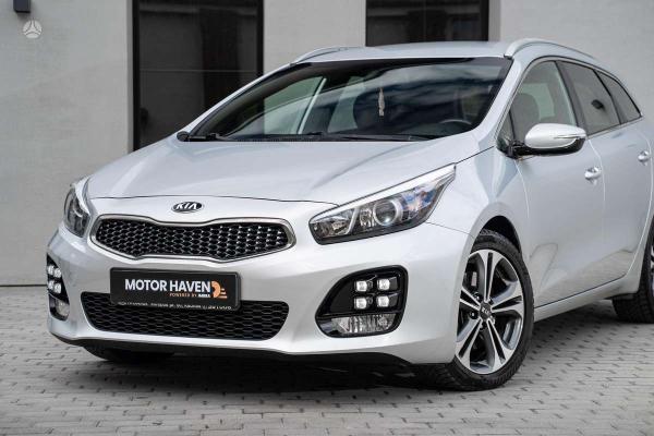 Grey Kia Ceed 2017 in Kaunas, with an engine capacity of 1.60 L and mileage of 106 thousand km for 10000 €, photo 2 on AUTOMOTO.COM.LV