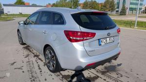 Grey Kia Ceed 2017 in Vilnius, with an engine capacity of 1.60 L and mileage of 213 thousand km for 6900 €, photo 6 on AUTOMOTO.COM.LV