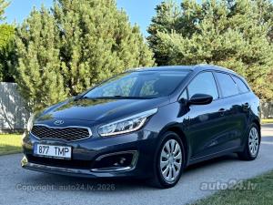 Grey Kia Ceed 2017 in Tallinn, with an engine capacity of 1.60 L and mileage of 121 thousand km for 7495 €, photo  on AUTOMOTO.COM.LV
