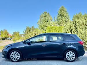 Grey Kia Ceed 2017 in Tallinn, with an engine capacity of 1.60 L and mileage of 121 thousand km for 7495 €, photo 4 on AUTOMOTO.COM.LV