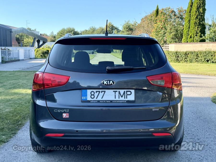 Grey Kia Ceed 2017 in Tallinn, with an engine capacity of 1.60 L and mileage of 121 thousand km for 7495 €, photo 6 on AUTOMOTO.COM.LV