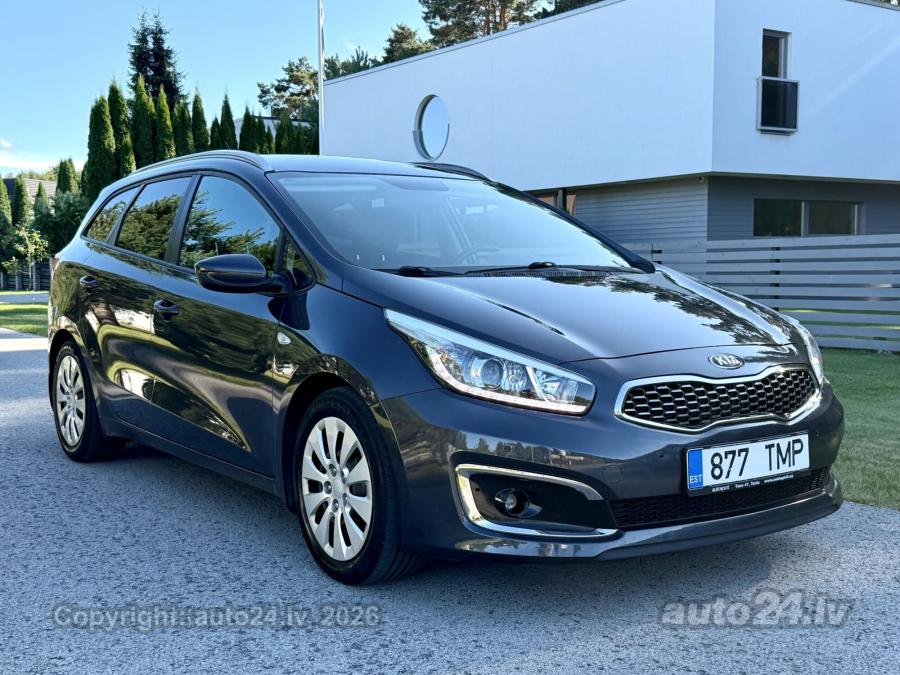 Grey Kia Ceed 2017 in Tallinn, with an engine capacity of 1.60 L and mileage of 121 thousand km for 7495 €, photo 7 on AUTOMOTO.COM.LV