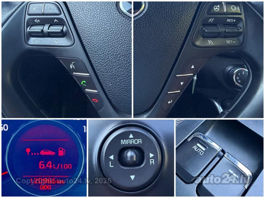 Grey Kia Ceed 2017 in Tallinn, with an engine capacity of 1.60 L and mileage of 121 thousand km for 7495 €, photo 15 on AUTOMOTO.COM.LV