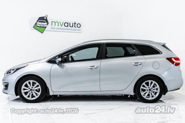 Grey Kia Ceed 2018 in Tallinn, with an engine capacity of 1.60 L and mileage of 76 thousand km for 9990 €, photo 9 on AUTOMOTO.COM.LV