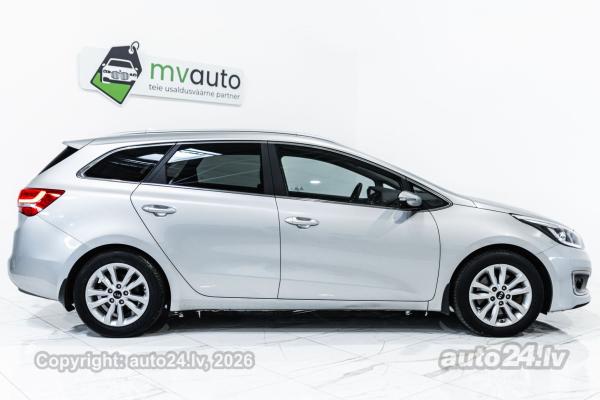 Grey Kia Ceed 2018 in Tallinn, with an engine capacity of 1.60 L and mileage of 76 thousand km for 9990 €, photo 10 on AUTOMOTO.COM.LV