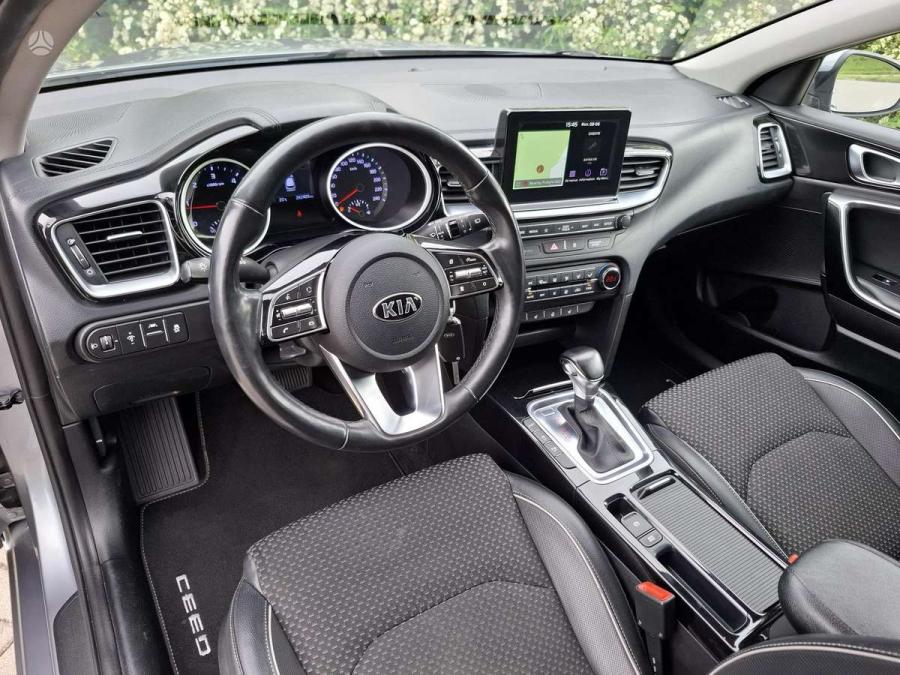 Pelēks Kia Ceed 2018 Viļņa, ar dzinēja tilpumu 1.60 L un nobraukumu 263 tūkst. km par 8200 €, foto 4 vietnē AUTOMOTO.COM.LV