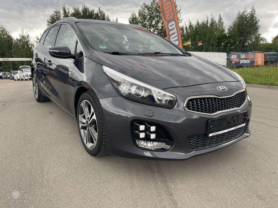 Серый Киа Сид 2018 в Каунас, объемом двигателя 1.60 л и пробегом 265 тыс. км за 6950 €, фото 6 на AUTOMOTO.COM.LV