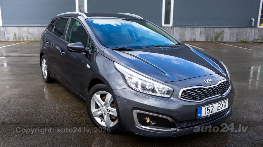 Grey Kia Ceed 2018 in Tallinn, with an engine capacity of 1.60 L and mileage of 125 thousand km for 6750 €, photo 1 on AUTOMOTO.COM.LV