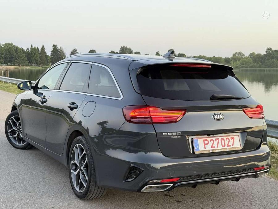 Grey Kia Ceed 2019 in Raseiniai, with an engine capacity of 1.60 L and mileage of 279 thousand km for 9999 €, photo 7 on AUTOMOTO.COM.LV