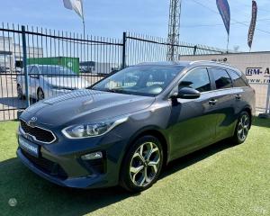 Grey Kia Ceed 2019 in Panevezys, with an engine capacity of 1.35 L and mileage of 150 thousand km for 12700 €, photo  on AUTOMOTO.COM.LV