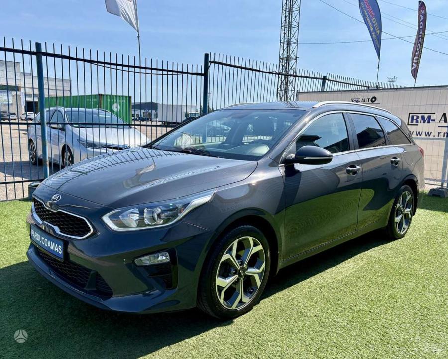 Pelēks Kia Ceed 2019 Panevēža, ar dzinēja tilpumu 1.35 L un nobraukumu 150 tūkst. km par 12700 €, foto 1 vietnē AUTOMOTO.COM.LV