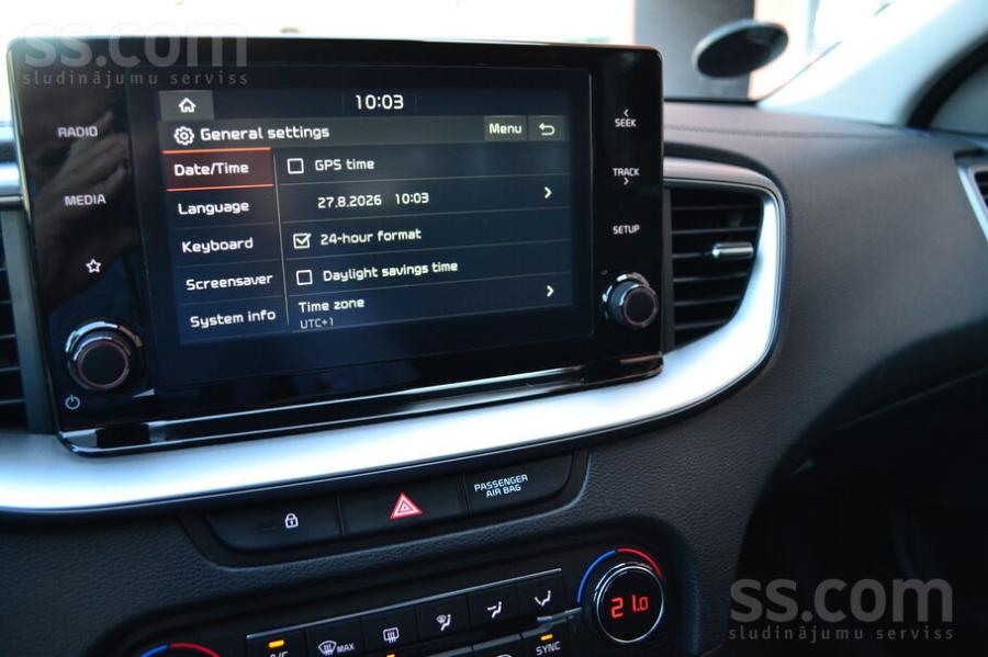 Pelēks Kia Ceed 2019 Rīga, ar dzinēja tilpumu 1.60 L un nobraukumu 222 tūkst. km par 8300 €, foto 14 vietnē AUTOMOTO.COM.LV