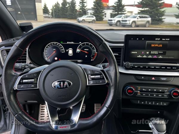 Grey Kia Ceed 2021 in Tartu, with an engine capacity of 1.60 L and mileage of 62 thousand km for 23900 €, photo 9 on AUTOMOTO.COM.LV