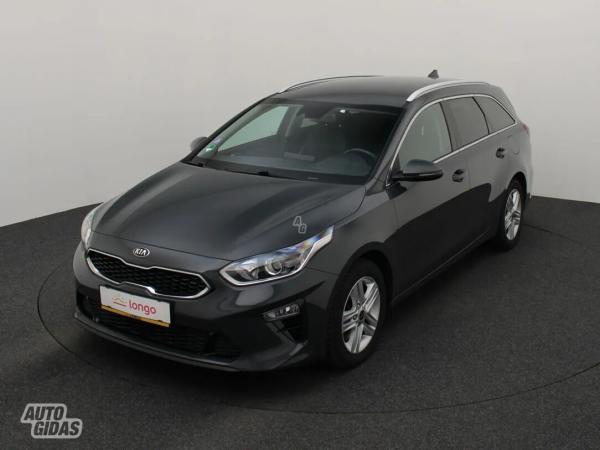 Grey Kia Ceed 2021 in Vilnius, with an engine capacity of 1.50 L and mileage of 182 thousand km for 12599 €, photo 1 on AUTOMOTO.COM.LV