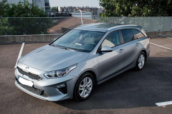 Grey Kia Ceed 2021 in Vilnius, with an engine capacity of 1.48 L and mileage of 46 thousand km for 14999 €, photo 9 on AUTOMOTO.COM.LV