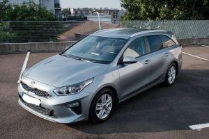 Grey Kia Ceed 2021 in Vilnius, with an engine capacity of 1.48 L and mileage of 46 thousand km for 14999 €, photo 10 on AUTOMOTO.COM.LV