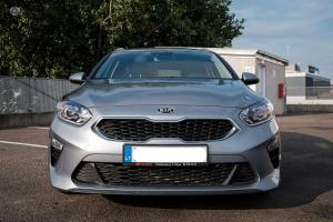 Grey Kia Ceed 2021 in Vilnius, with an engine capacity of 1.48 L and mileage of 46 thousand km for 14999 €, photo 12 on AUTOMOTO.COM.LV