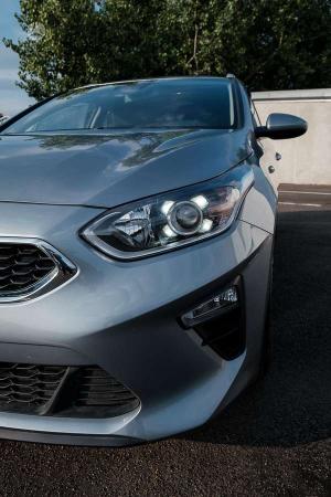 Grey Kia Ceed 2021 in Vilnius, with an engine capacity of 1.48 L and mileage of 46 thousand km for 14999 €, photo 21 on AUTOMOTO.COM.LV