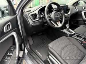 Grey Kia Ceed 2021 in Tallinn, with an engine capacity of 1.50 L and mileage of 119 thousand km for 12900 €, photo 8 on AUTOMOTO.COM.LV