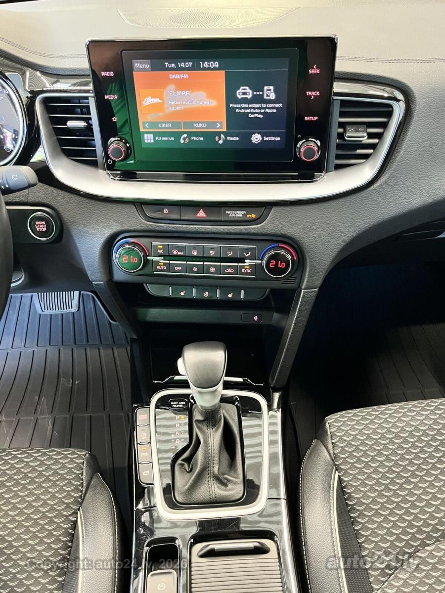 Grey Kia Ceed 2022 in Tallinn, with an engine capacity of 1.60 L and mileage of 93 thousand km for 16500 €, photo 16 on AUTOMOTO.COM.LV