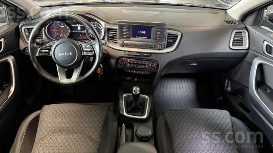 Grey Kia Ceed 2022 in Riga, with an engine capacity of 1.00 L and mileage of 126 thousand km for 10900 €, photo 17 on AUTOMOTO.COM.LV