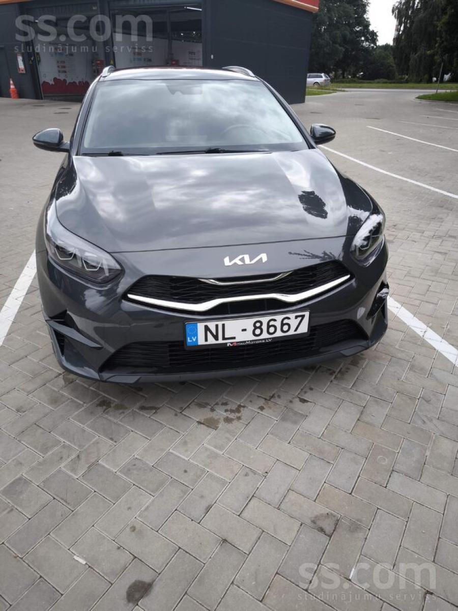 Grey Kia Ceed 2023 in Riga, with an engine capacity of 1.50 L and mileage of 66 thousand km for 15500 €, photo 16 on AUTOMOTO.COM.LV