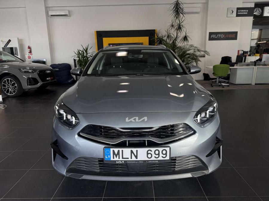 Grey Kia Ceed 2023 in Vilnius, with an engine capacity of 1.48 L and mileage of 49 thousand km for 19989 €, photo 26 on AUTOMOTO.COM.LV
