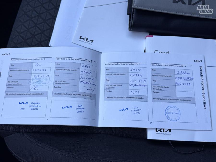 Pelēks Kia Ceed 2023 Avižieniai, ar dzinēja tilpumu 1.50 L un nobraukumu 26 tūkst. km par 15950 €, foto 28 vietnē AUTOMOTO.COM.LV