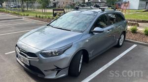 Grey Kia Ceed 2023 in Riga, with an engine capacity of 1.50 L and mileage of 58 thousand km for 16000 €, photo  on AUTOMOTO.COM.LV