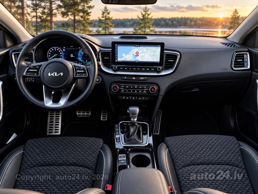 Pelēks Kia Ceed 2024 Tallina, ar dzinēja tilpumu 1.60 L un nobraukumu 31 tūkst. km par 19500 €, foto 6 vietnē AUTOMOTO.COM.LV