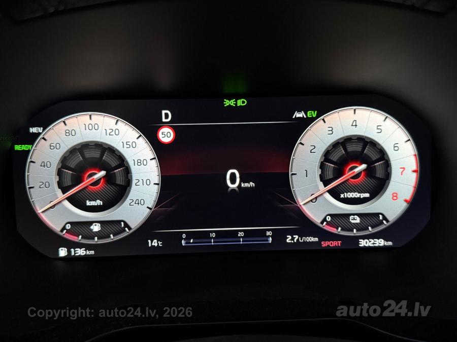 Pelēks Kia Ceed 2024 Tallina, ar dzinēja tilpumu 1.60 L un nobraukumu 31 tūkst. km par 19500 €, foto 17 vietnē AUTOMOTO.COM.LV