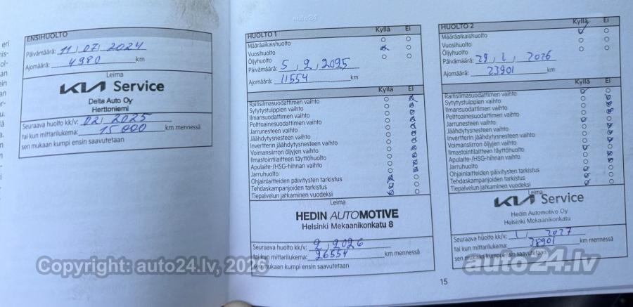 Pelēks Kia Ceed 2024 Tallina, ar dzinēja tilpumu 1.60 L un nobraukumu 31 tūkst. km par 19500 €, foto 22 vietnē AUTOMOTO.COM.LV