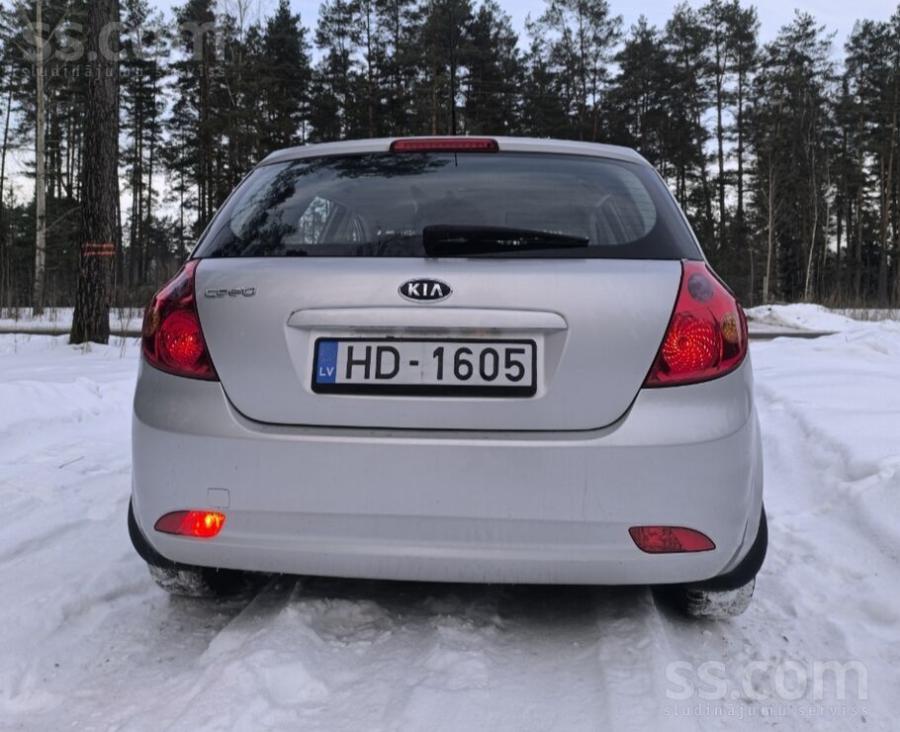 Kia Ceed 2008 Rīga, ar dzinēja tilpumu 1.40 L un nobraukumu 176 tūkst. km par 2000 €, foto 5 vietnē AUTOMOTO.COM.LV