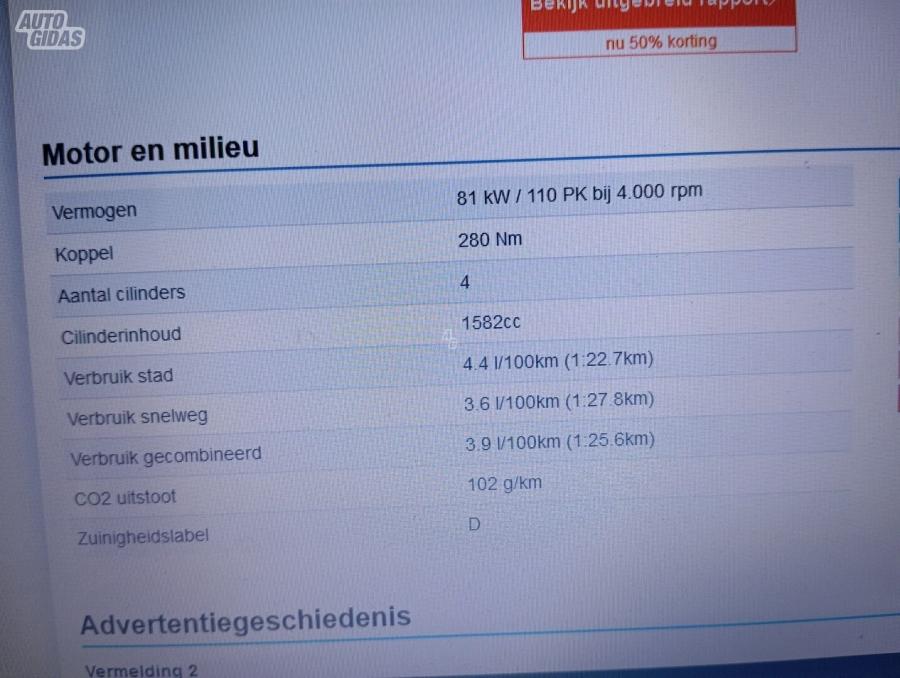 Kia Ceed 2016 in Sakiai, with an engine capacity of 1.60 L and mileage of 242 thousand km for 5200 €, photo 18 on AUTOMOTO.COM.LV