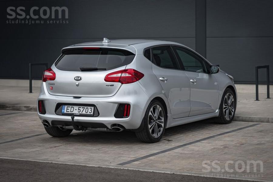 Kia Ceed 2018 in Riga, with an engine capacity of 1.60 L and mileage of 129 thousand km for 8750 €, photo 5 on AUTOMOTO.COM.LV