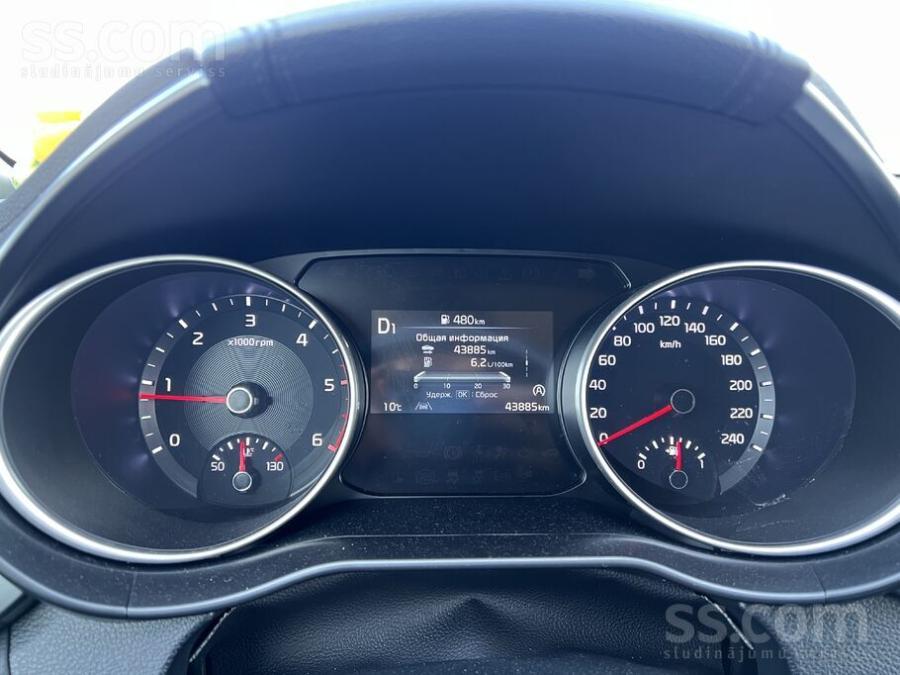 Kia Ceed 2023 in Riga, with an engine capacity of 1.60 L and mileage of 44 thousand km for 15959 €, photo 12 on AUTOMOTO.COM.LV