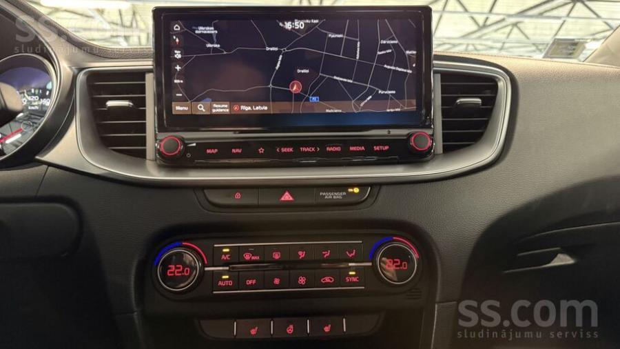 Kia Ceed 2024 in Riga, with an engine capacity of 1.40 L and mileage of 39 thousand km for 18500 €, photo 20 on AUTOMOTO.COM.LV