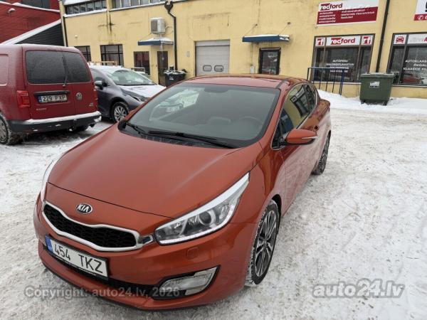 Orange Kia Ceed 2014 in Tallinn, with an engine capacity of 1.60 L and mileage of 188 thousand km for 6375 €, photo 2 on AUTOMOTO.COM.LV