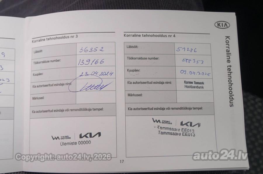 Orange Kia Ceed 2021 in Tallinn, with an engine capacity of 1.50 L and mileage of 68 thousand km for 19490 €, photo 16 on AUTOMOTO.COM.LV