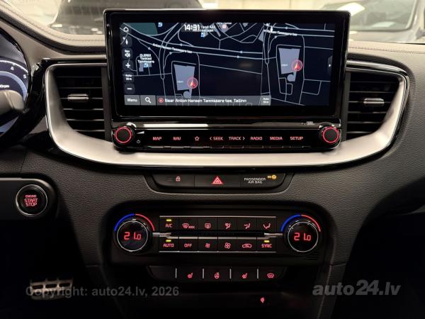 Orange Kia Ceed 2021 in Tallinn, with an engine capacity of 1.50 L and mileage of 67 thousand km for 17900 €, photo 8 on AUTOMOTO.COM.LV